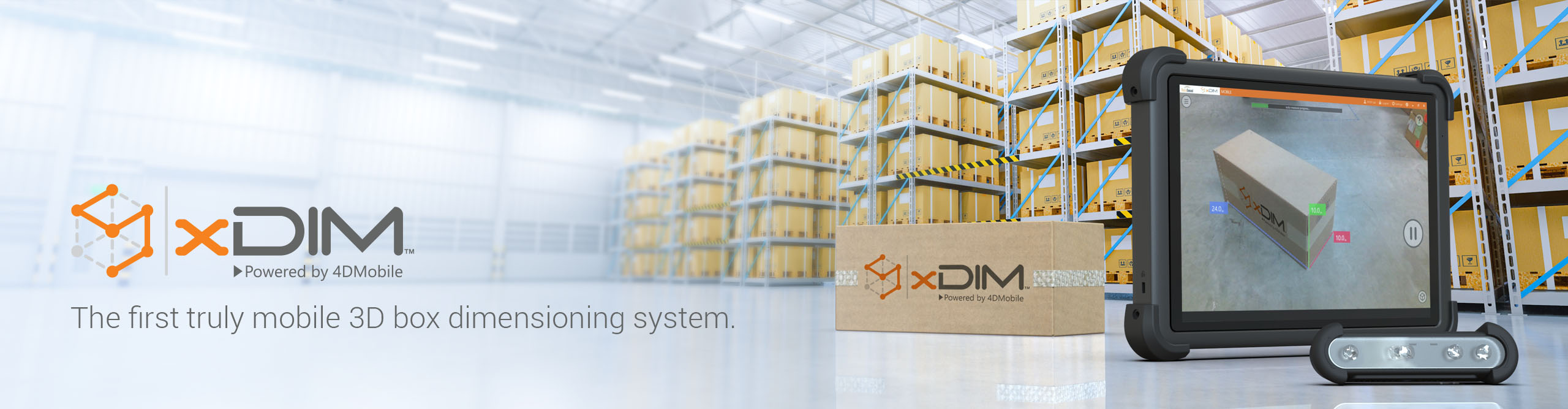 xDIM™ Mobile Dimensioning | Weighted Dimensioning - 4D Mobile